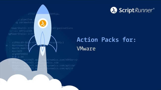 Automate VMware & PowerShell with ScriptRunner! Automate VMware & PowerShell with ScriptRunner!